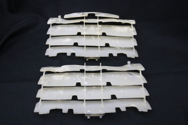 YZ250F 07-09 WR250F 07-14 Radiator Louvre Fins Panels Yamaha 2S2-2172A ...
