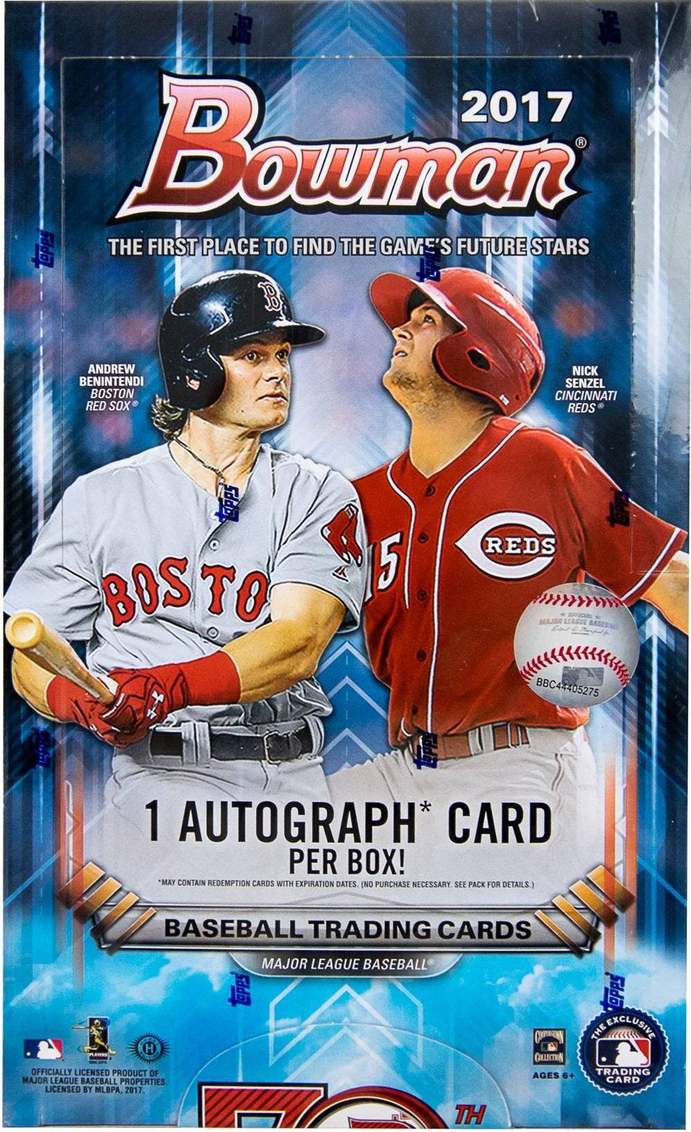 2017 Bowman Chrome Baseball Hobby Box