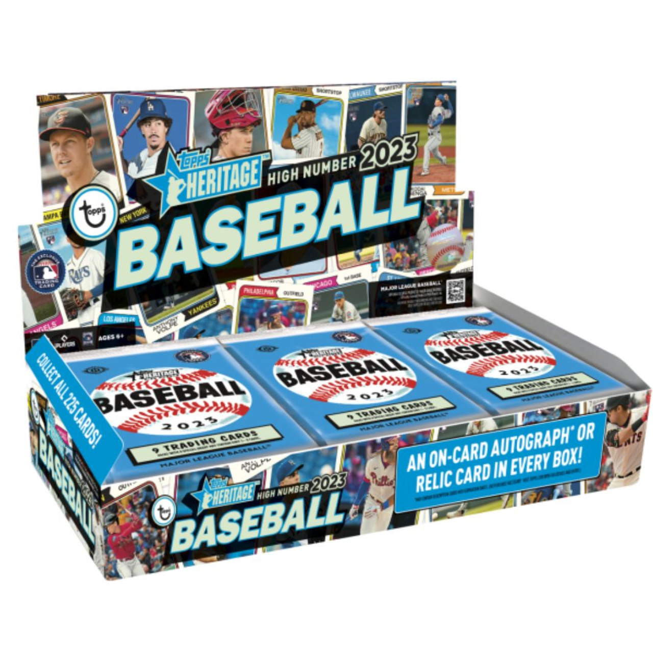 2024 Topps Heritage High Number Baseball Hobby 12 Box Case | Order Now at Diamond Cards Online