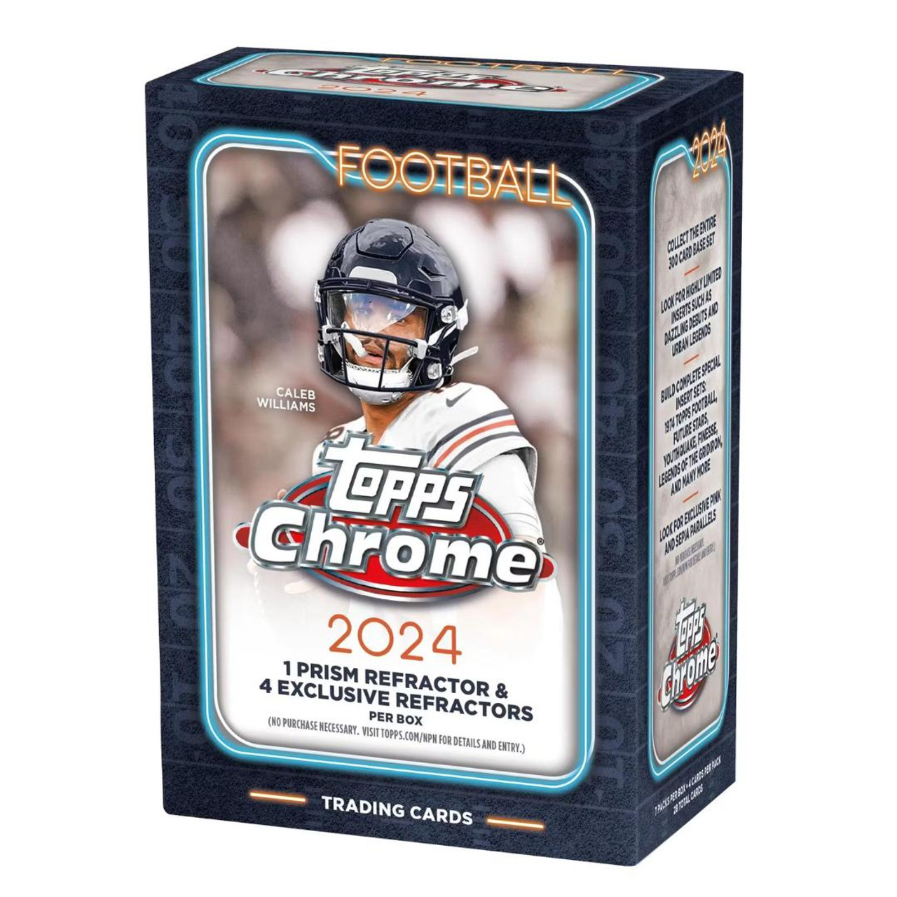 2024 Topps Chrome Football Blaster Box | Diamond Cards Online