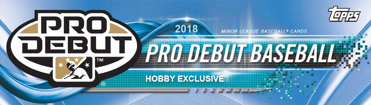 2018 Topps Pro Debut Baseball Hobby 12 Box Case