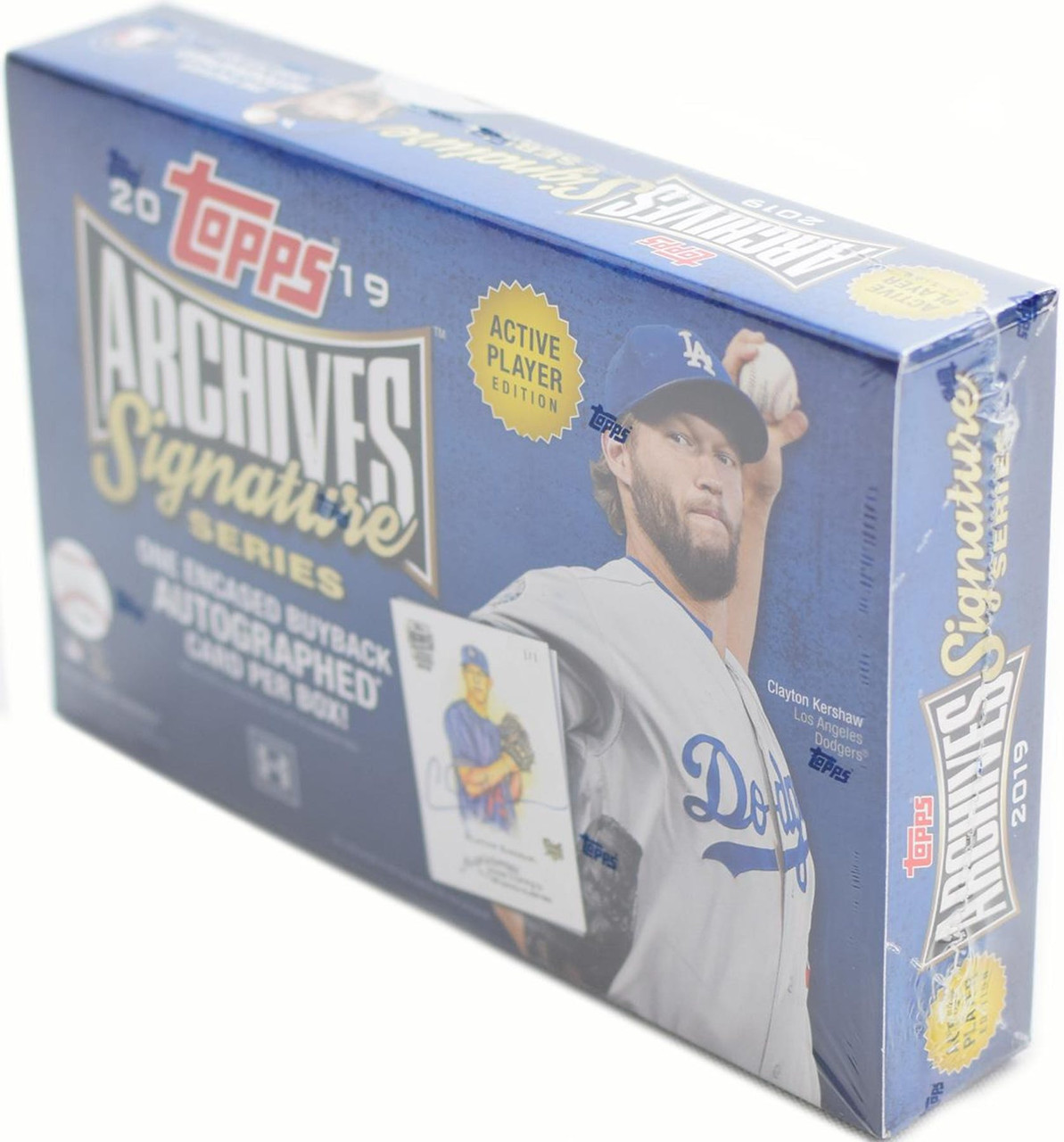 2019 Topps Archives Signature Series Baseball Active Player Edition Box