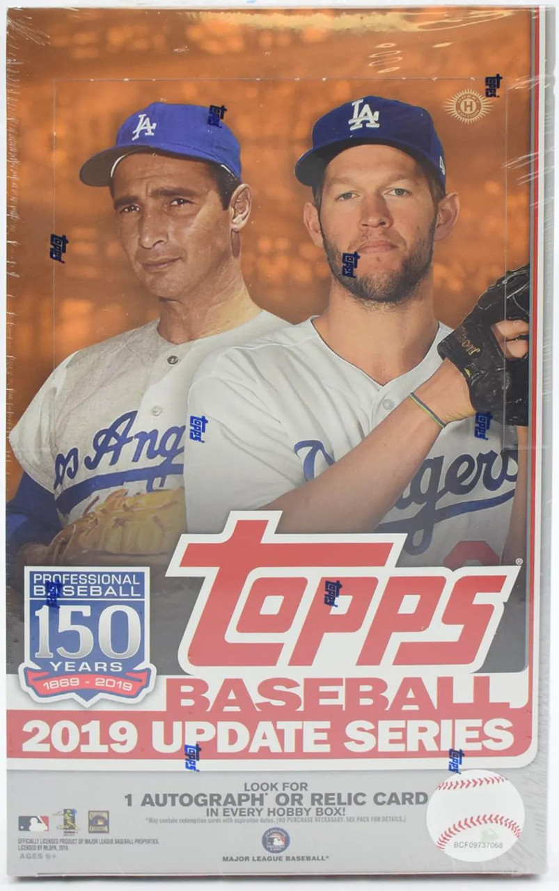 2019 Topps Update Series Baseball Hobby Box + 1 Silver Pack