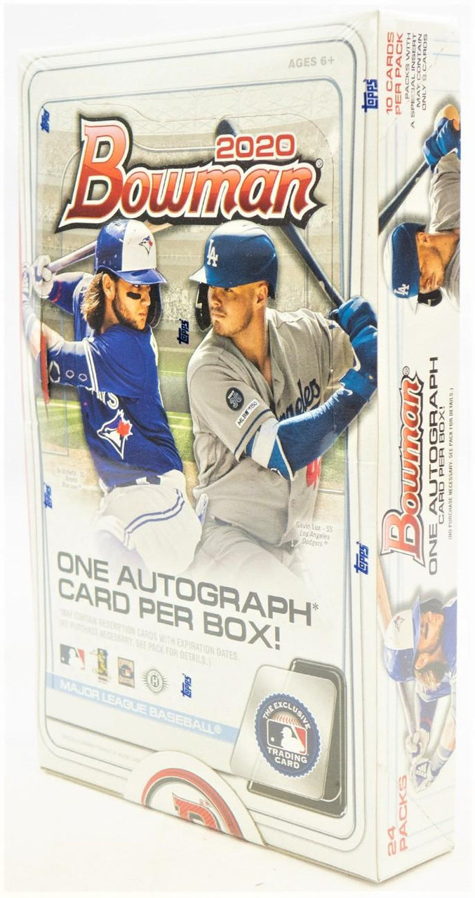 2020 Bowman Baseball Hobby Box