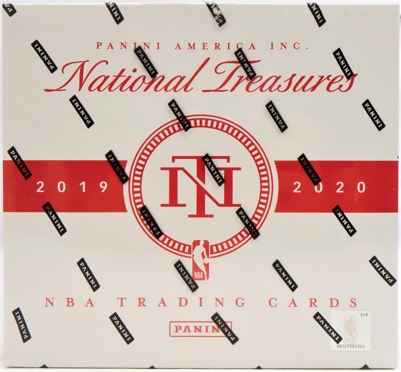 2019/20 Panini National Treasures Basketball Hobby Box