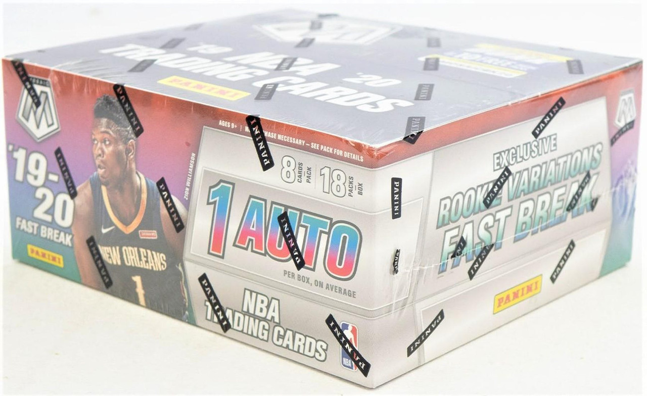 2019/20 Panini Mosaic Basketball Fast Break Box