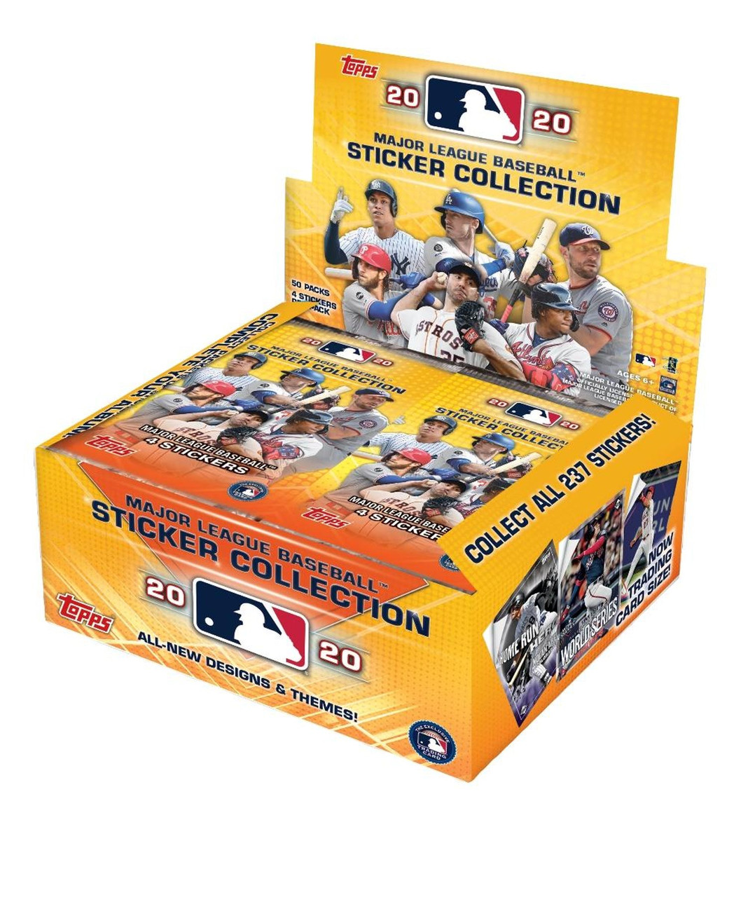 2020 Topps Baseball MLB Sticker Collection Box