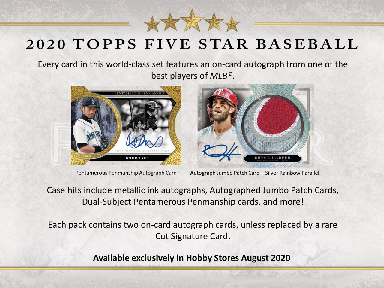2020 Topps Five Star Baseball Hobby Box