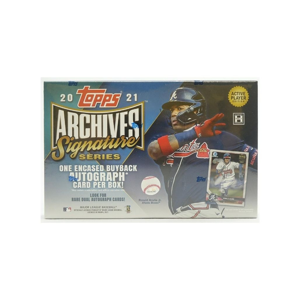 2021 Topps Archives Signature Series Active Player Edition Baseball ...