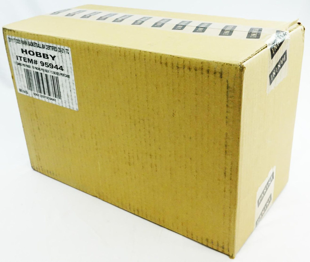 2020-21 Panini Certified Basketball Hobby 12 Box Case