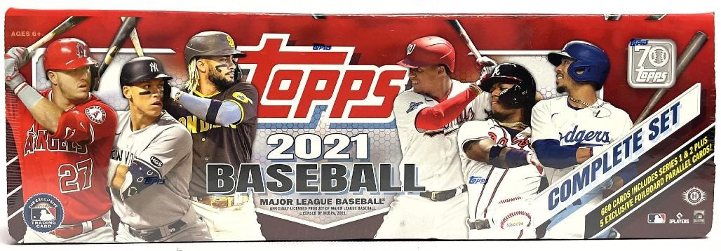 2021 Topps Complete Baseball Factory Set Hobby Edition
