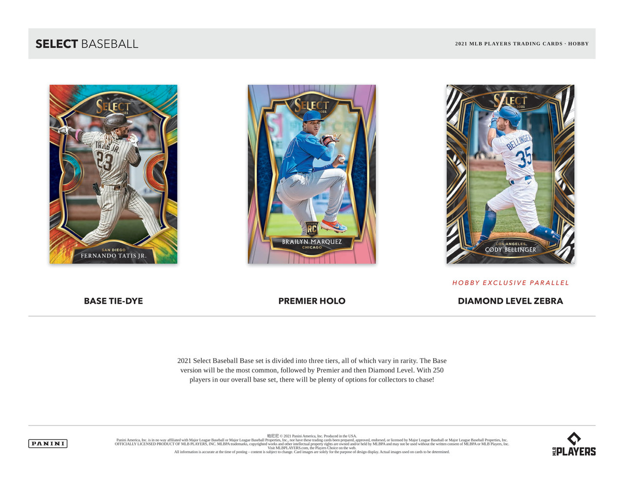 2021 Panini Select Baseball Hobby Box