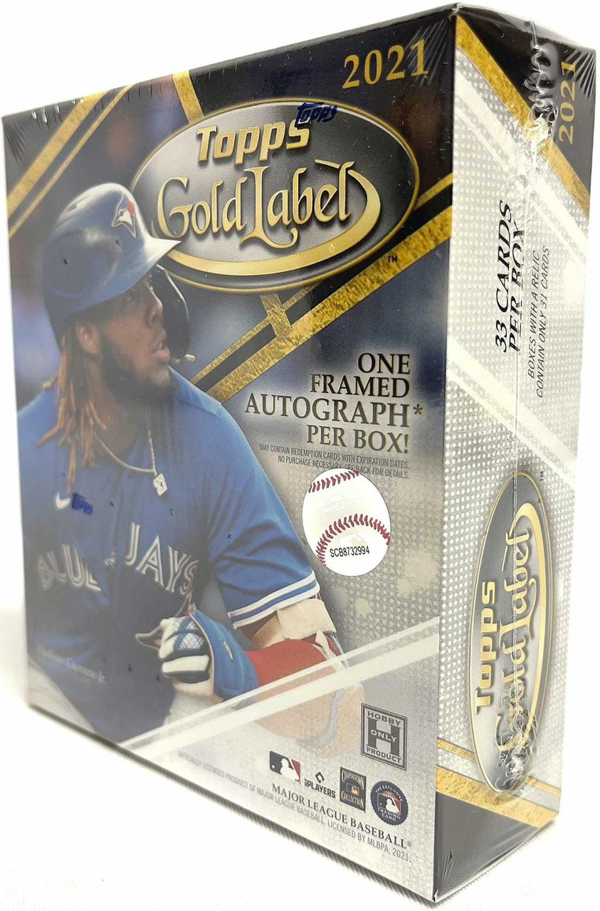 2021 Topps Gold Label Baseball Hobby Box