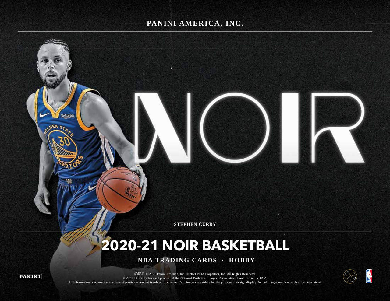 2020-21 Noir Basketball Hobby Box
