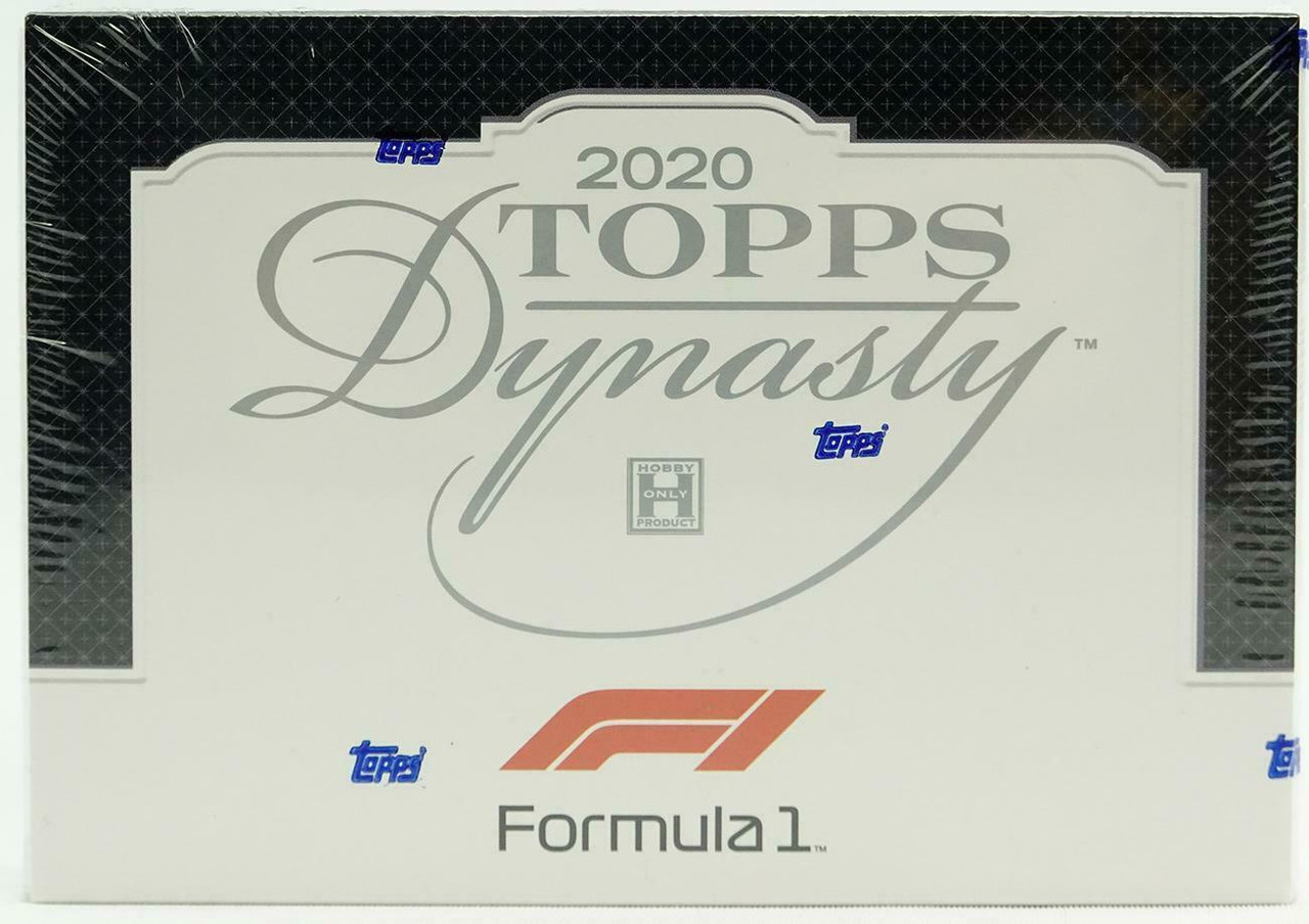 2020 Topps Dynasty Formula 1 Racing Hobby 5 Box Case