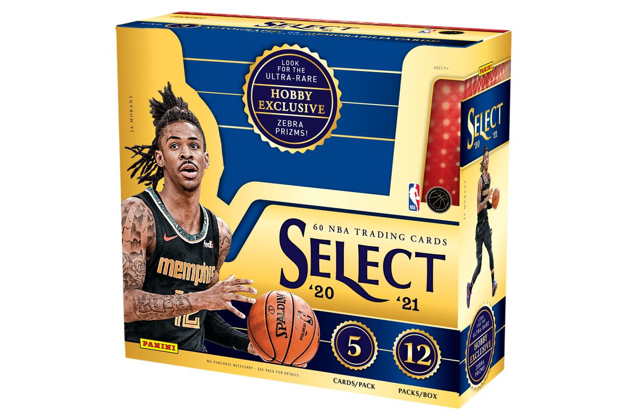 2020/21 Panini Select Basketball Hobby Box
