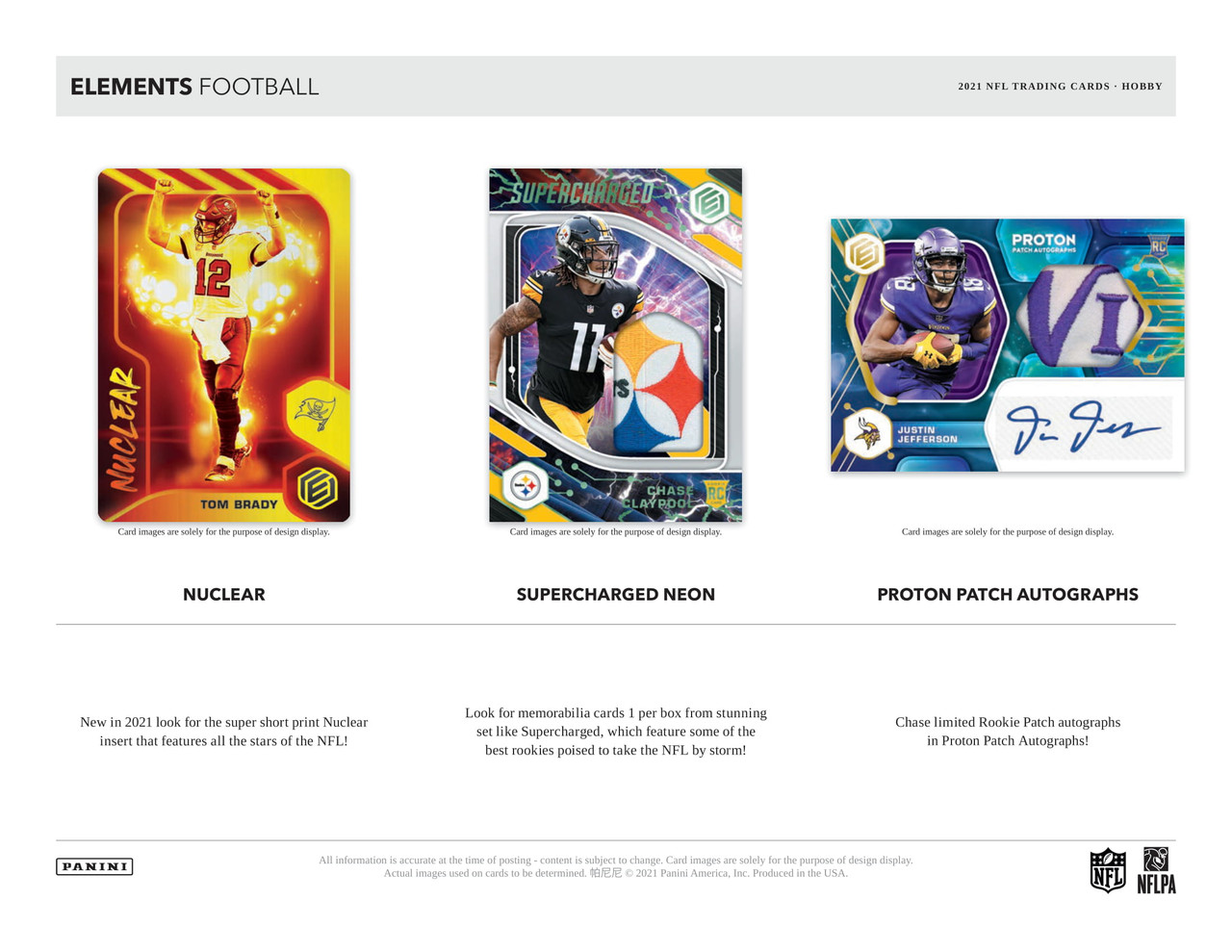 2021 Panini Elements Football Hobby Box
