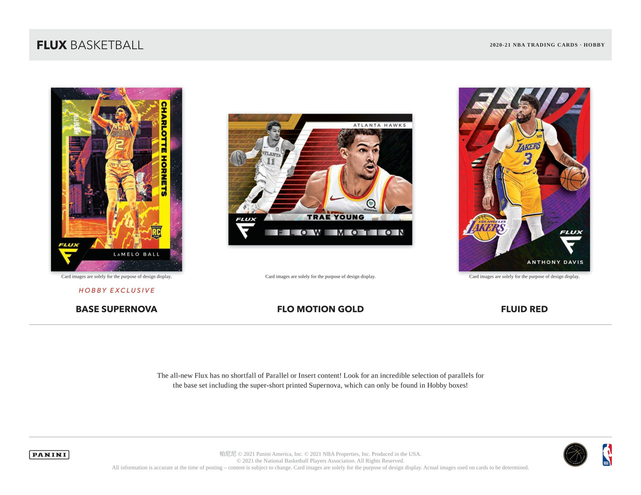 2020/21 Panini Flux Basketball Hobby Box