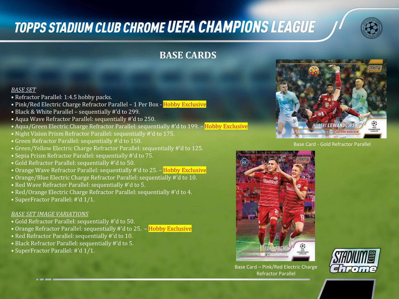 2021/22 Topps UEFA Champions League Stadium Club Chrome Soccer Hobby Box