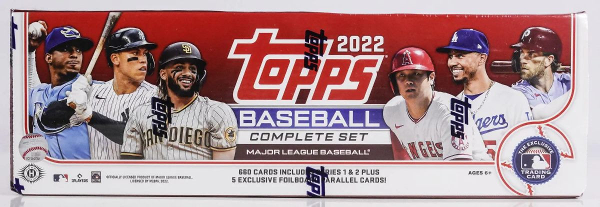 2022 Topps Complete Baseball Factory Set - Hobby 12 Set Case