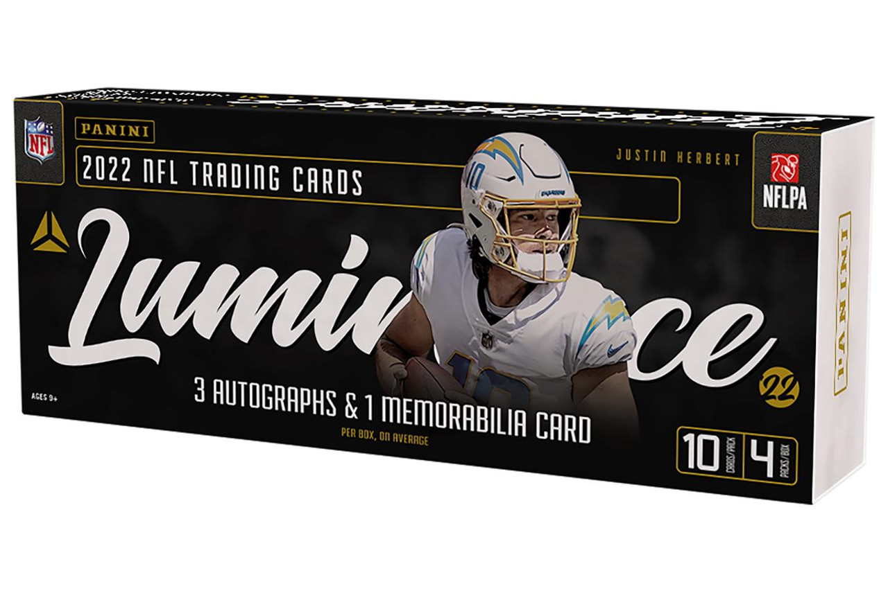 2022 Panini Luminance Football Hobby 12 Box Case