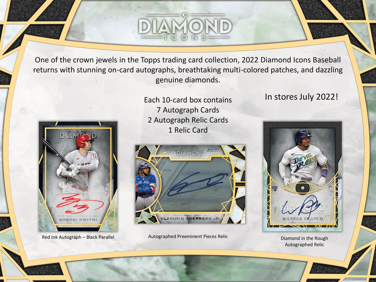2022 Topps Diamond Icons Baseball Hobby 4 Box Case