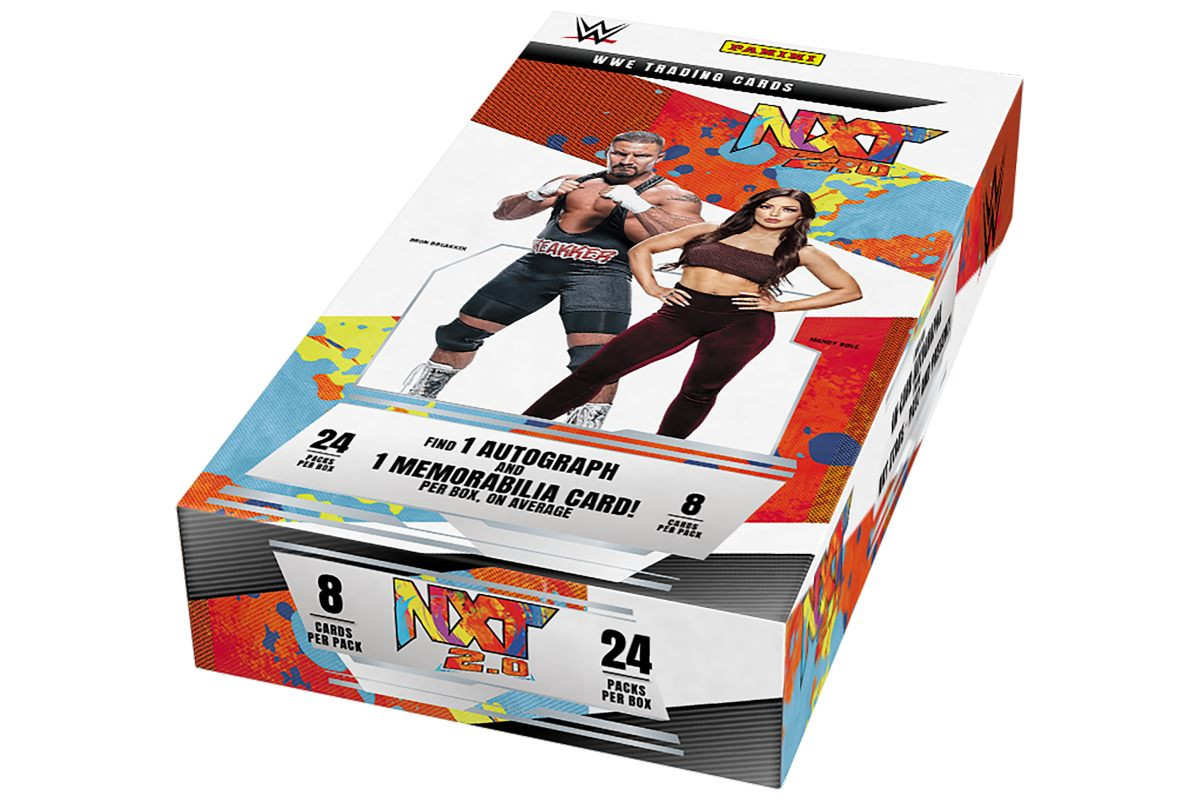 2022 Panini NXT WWE Hobby 12 Box Case