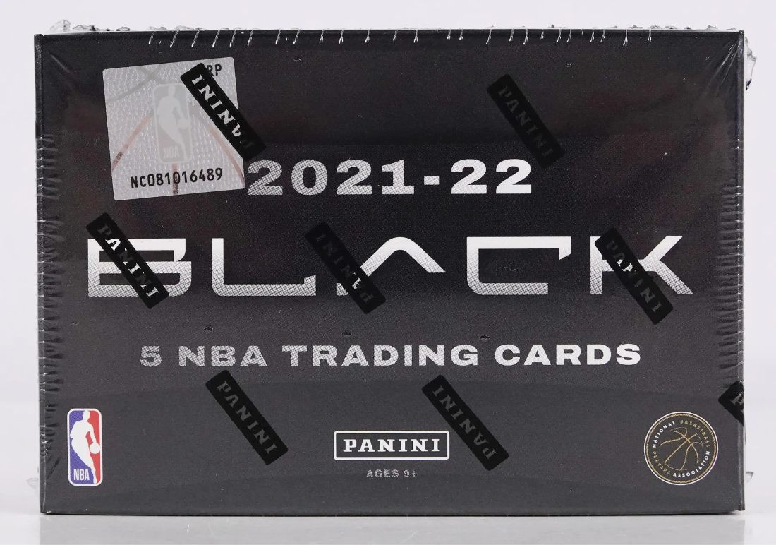 2021/22 Panini Black Basketball Hobby 12 Box Case