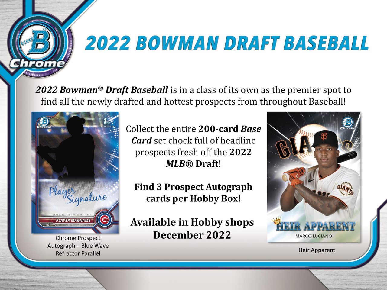 2022 Bowman Draft Baseball Jumbo Box