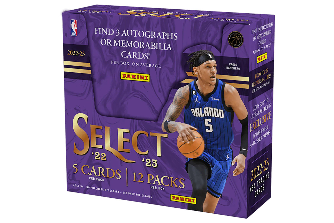 2022/23 Panini Select Basketball Hobby Box
