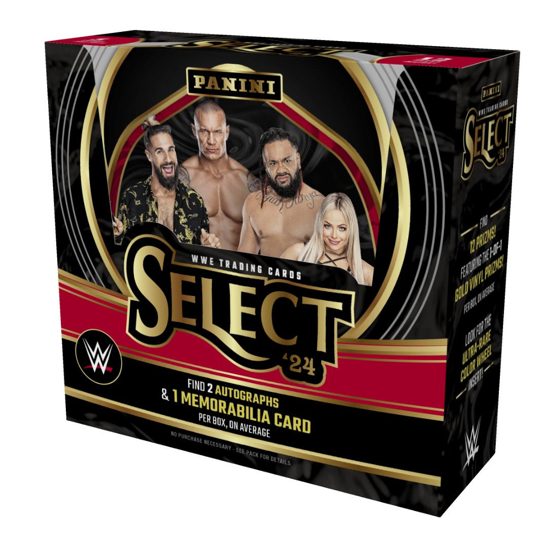 2024 Panini Select WWE Wrestling Hobby 12 Box Case | Diamond Cards Online