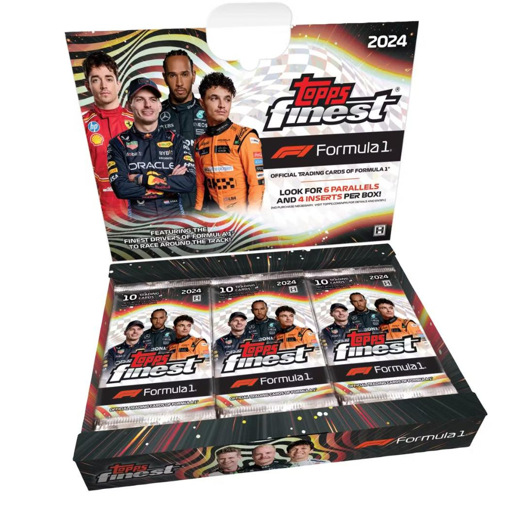 2024 Topps Finest F1 Hobby Box | Exclusive F1, F2 & F3 Cards + Rare ...