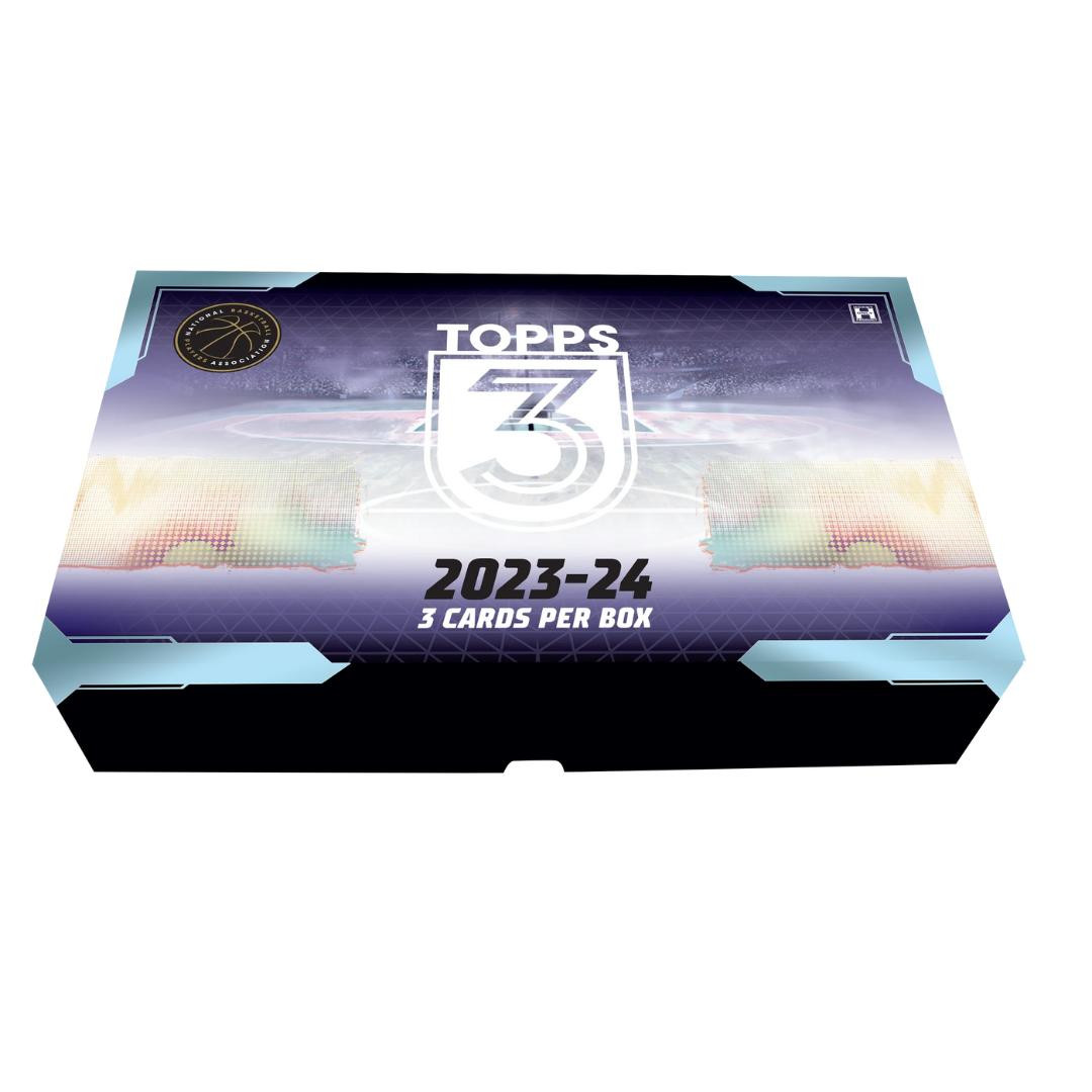 2023/24 Topps Three Basketball Hobby Box – Encased Autographs & SP Inserts
