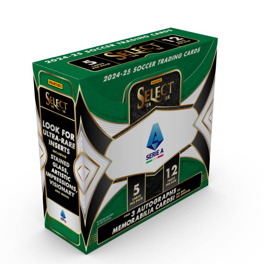 2024/25 Panini Select Serie A Soccer Hobby Box – Exclusive Inserts ...
