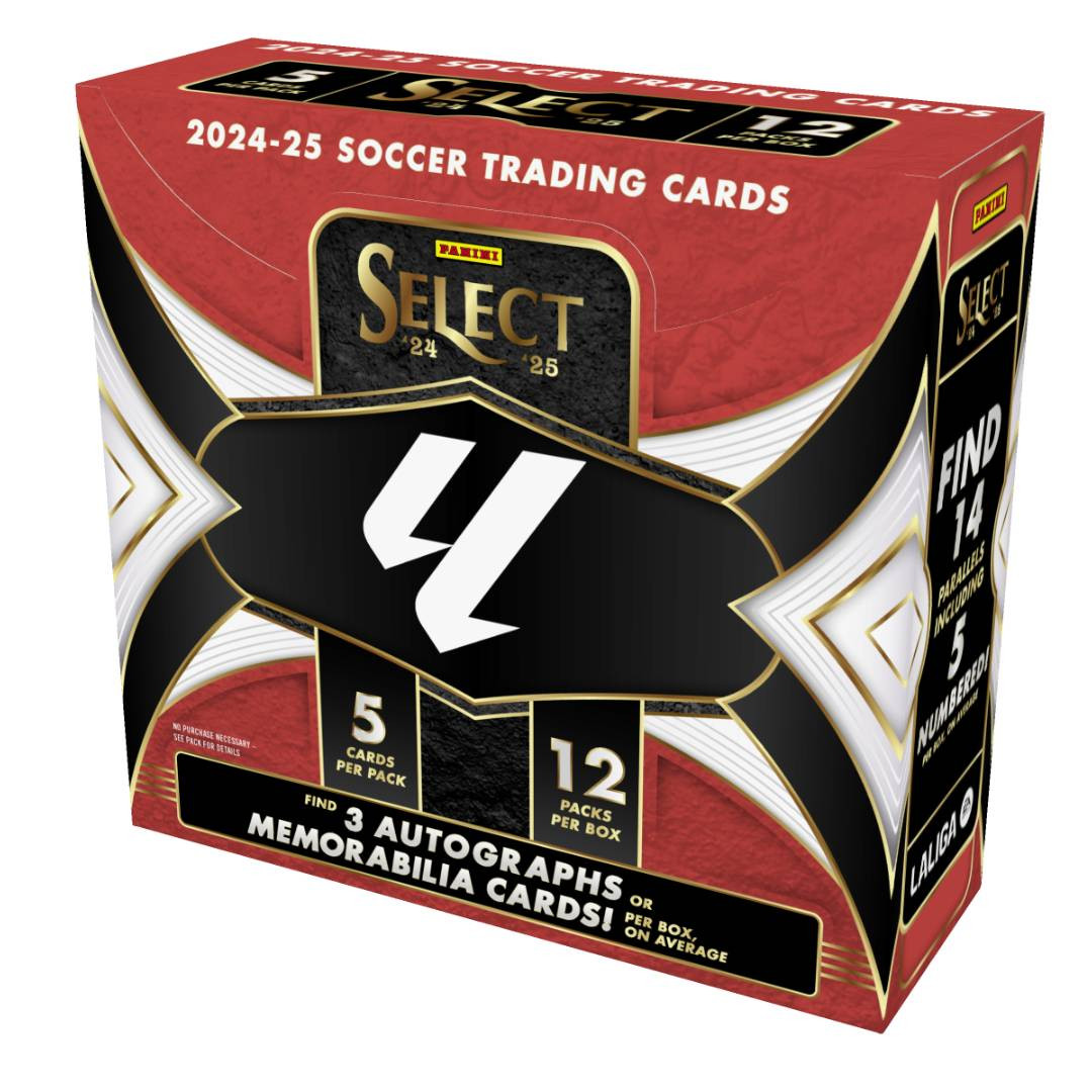 2024/25 Panini Select La Liga Soccer Hobby Box – Exclusive Inserts ...