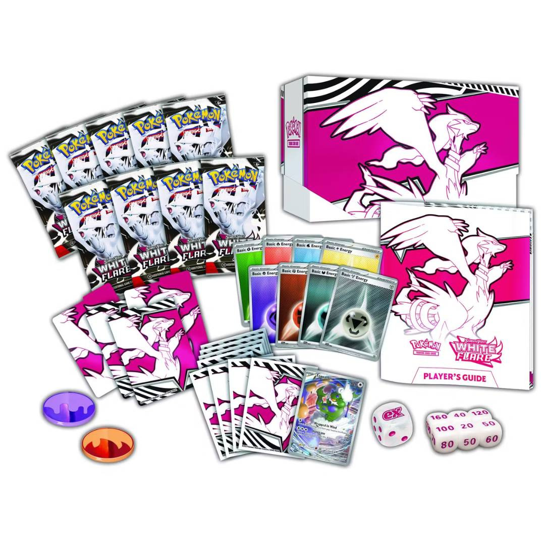 Pokemon Scarlet & Violet: White Flare Elite Trainer Box