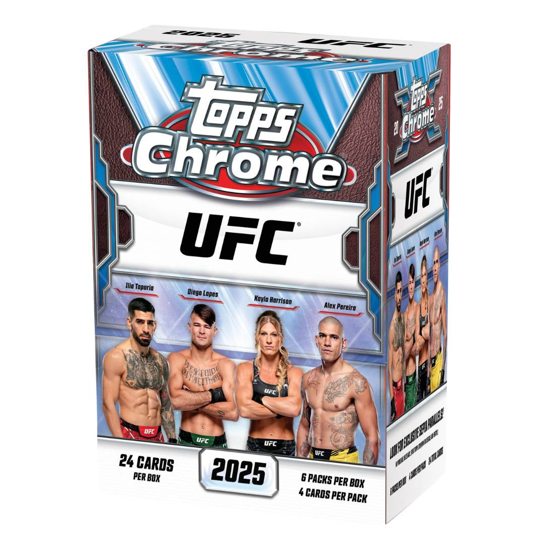 2025 Topps Chrome UFC 6 Pack Blaster Box