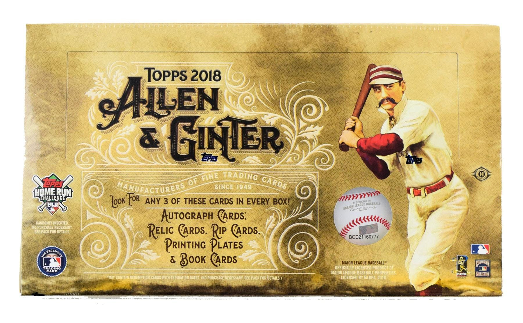 2017 Topps Allen & Ginter Baseball Hobby Box