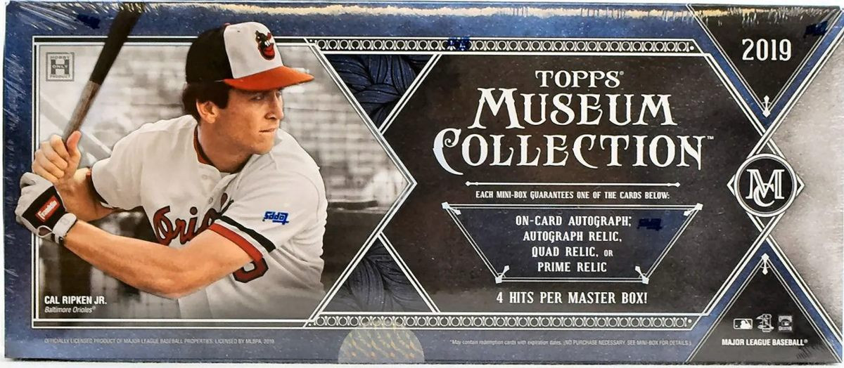 2017 Topps Museum Collection Baseball Hobby 12 Box Case