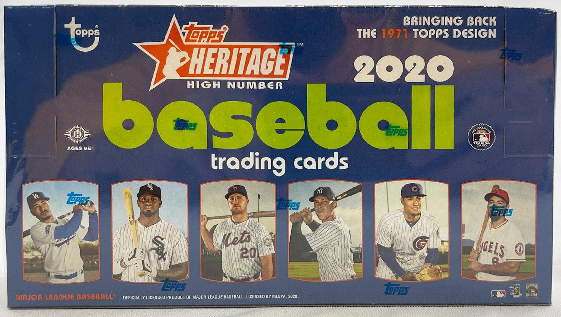 2024 Topps Heritage High Number Baseball Hobby Box | Order Now & Find ...