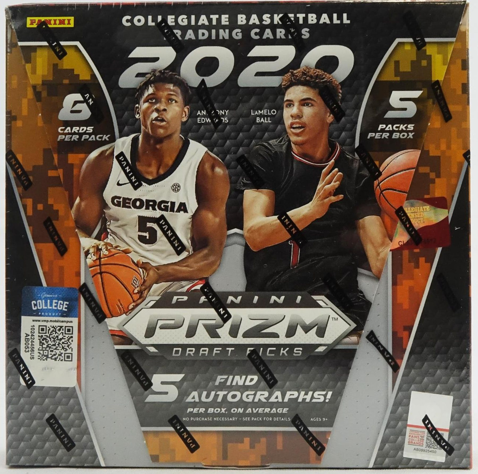 2023/24 Panini Prizm Collegiate Draft Picks Basketball Hobby Box