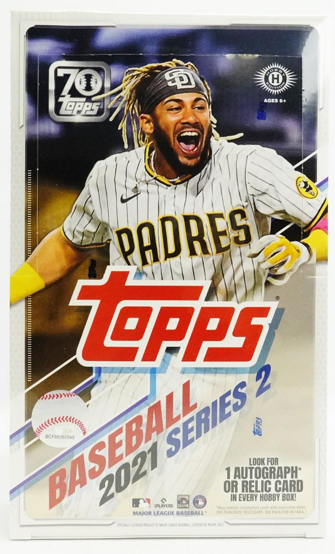 2021 Topps Big League Baseball Hobby Box