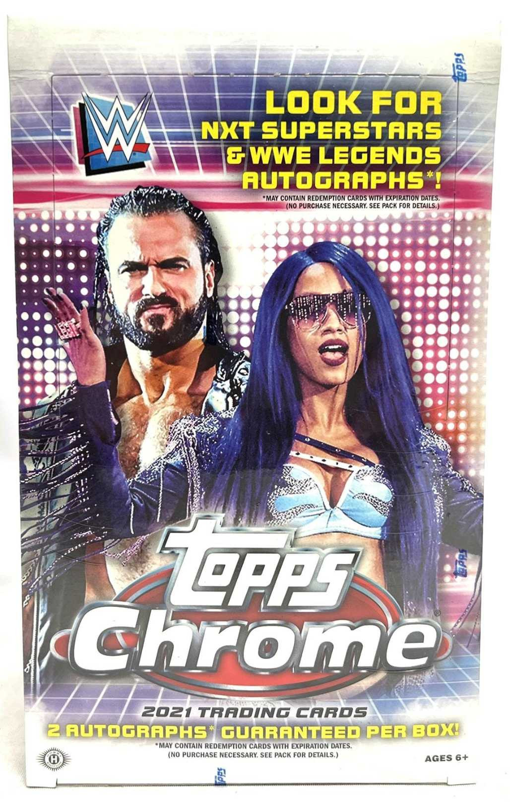 2025 Topps Chrome WWE Wrestling Blaster Box
