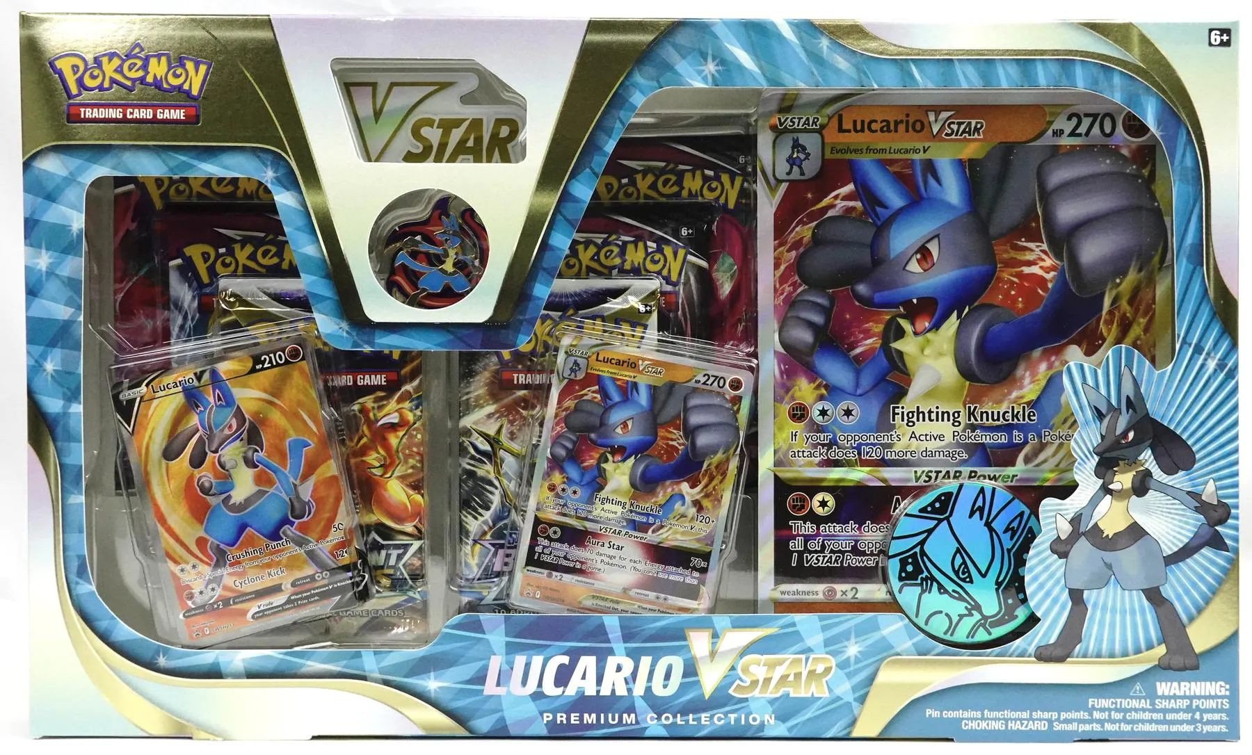 Pokemon Lucario VSTAR Premium Collection Box