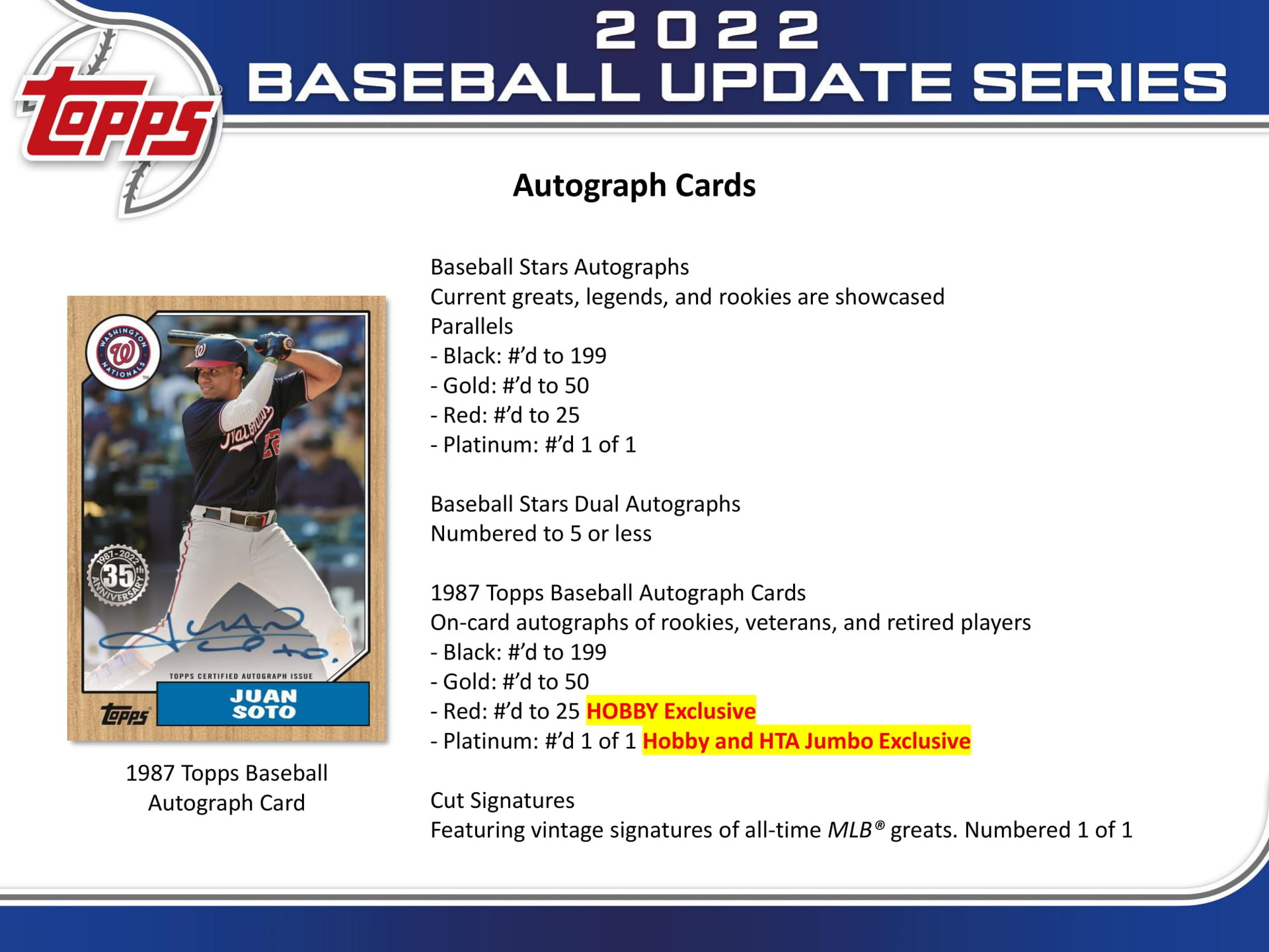 2022 Topps Update Series Baseball Hobby Jumbo Box