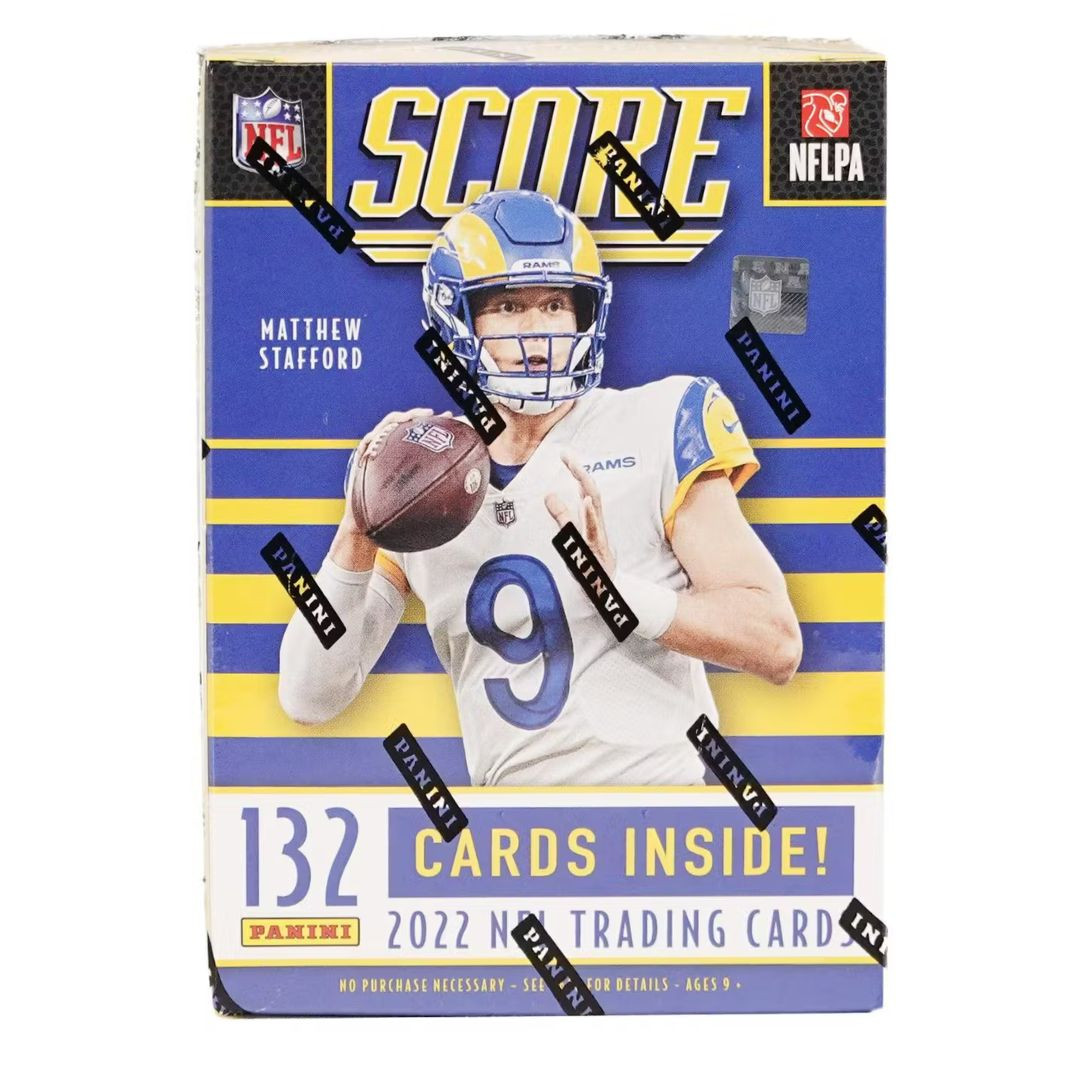 2022 Panini Score Football 6 Pack Blaster Box