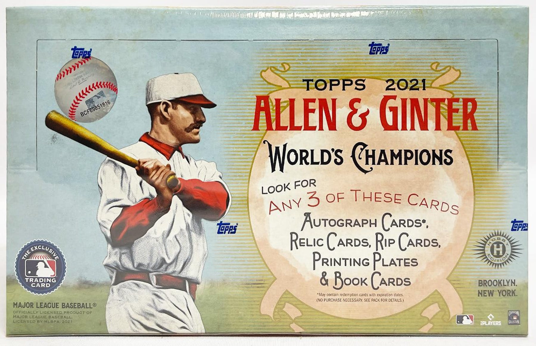 2021 Topps Allen & Ginter X Baseball Box