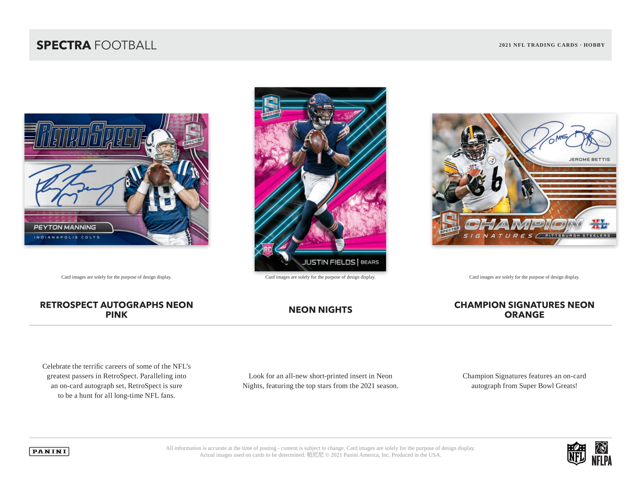 2021 Panini Spectra Football Hobby Box