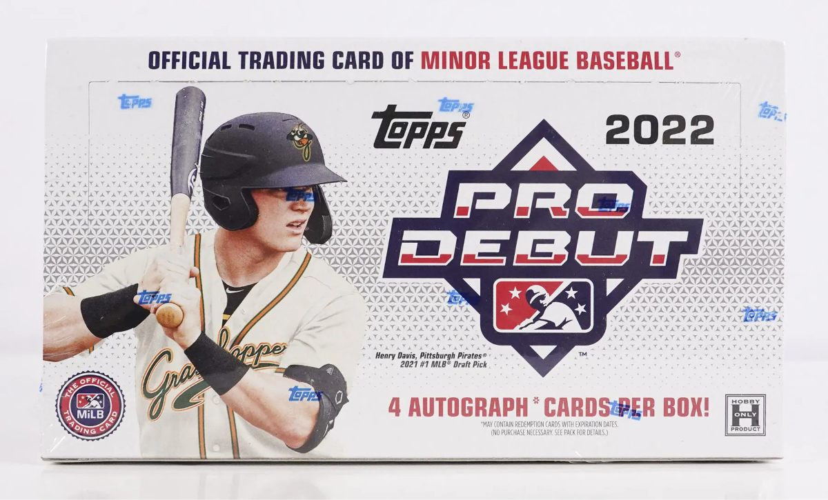 2024 Topps Pro Debut Baseball Hobby 12 Box Case - Buy Now at Diamond ...