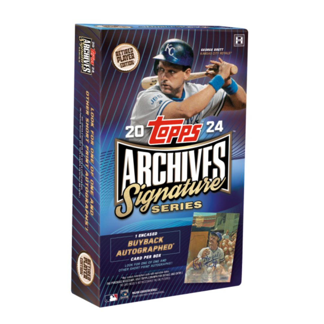 2024 Topps Archives Signature Series Baseball Hobby 20 Box Case